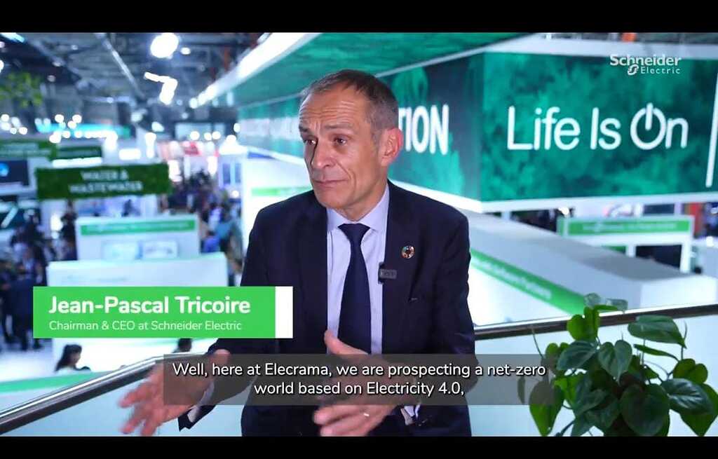 SustLabs welcomes Jean-Pascal Tricoire, Chairman & CEO, Schneider ...